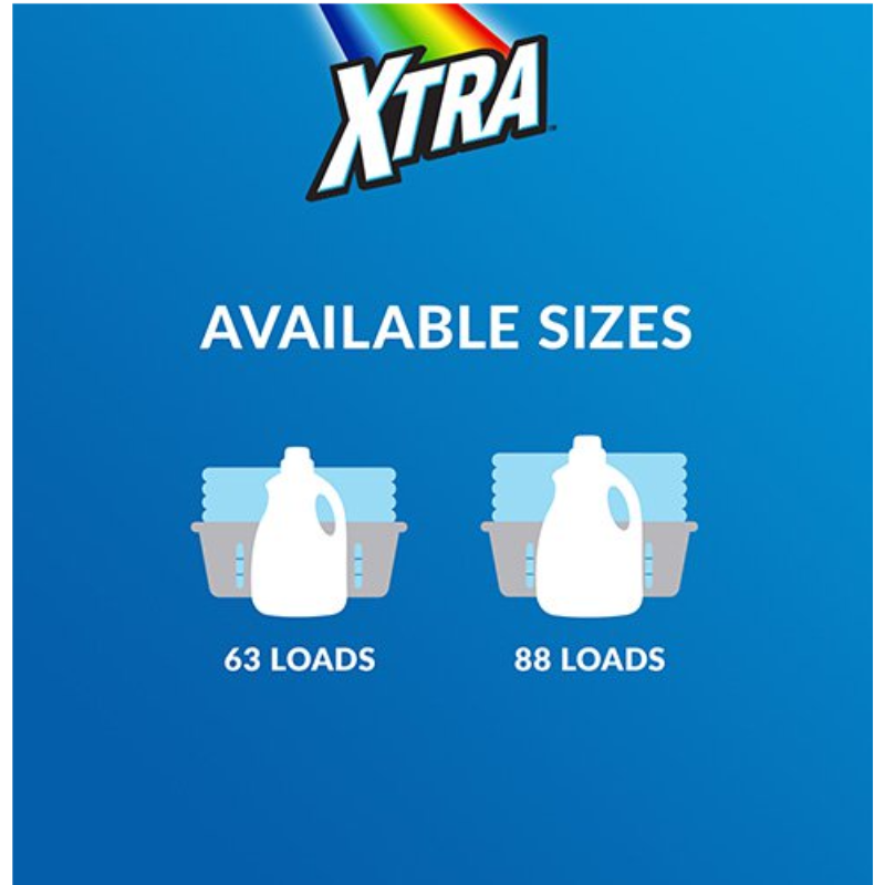 XTRA™ Plus Scent of Escape Liquid Laundry Detergent 136.4 FL OZ ...