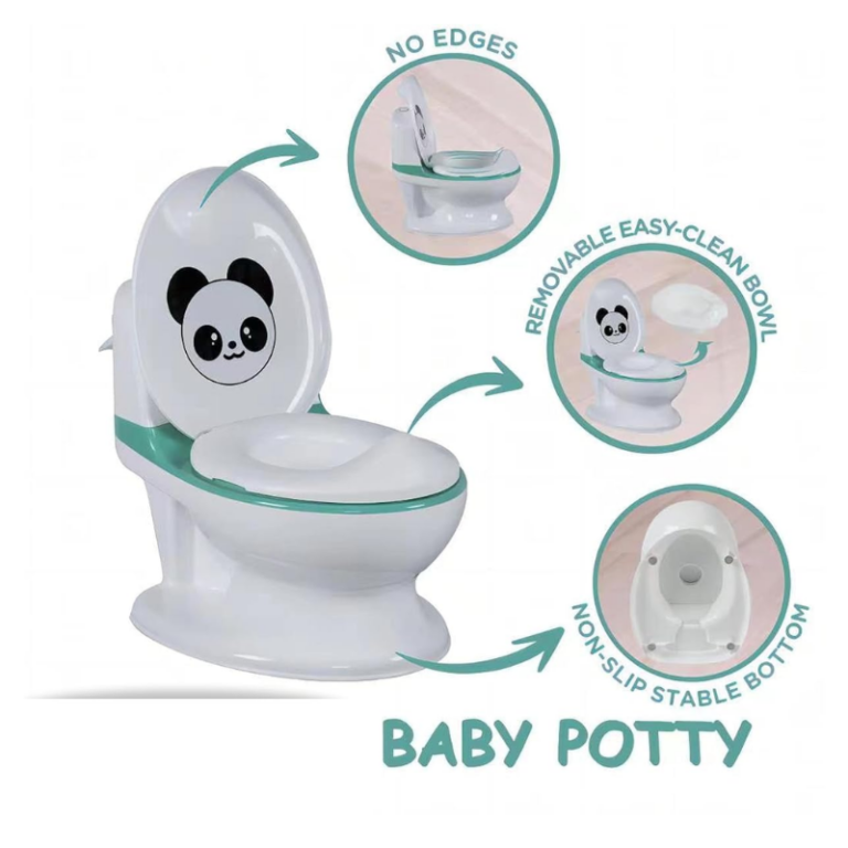 Toddler Potty Training Toilet for Boys and Girls, Baby Realistic Potty ...