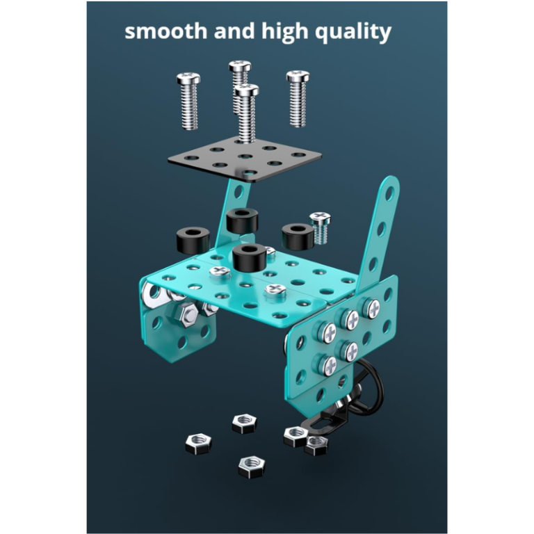 Erector Sets Stem Assembly Metal Toys Jeep/Off-Road Model Kit ...