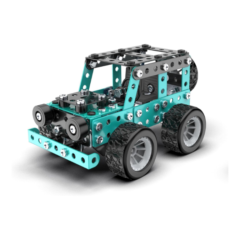 Erector Sets Stem Assembly Metal Toys Jeep/Off-Road Model Kit ...